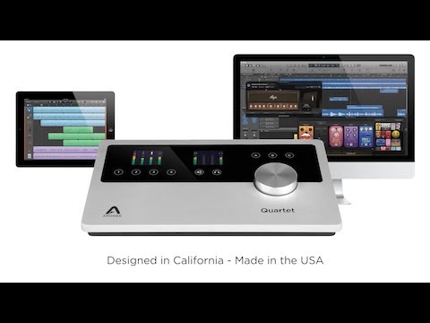 Apogee Quartet Audio Interface - ranked #11 in Audio Interfaces | Equipboard
