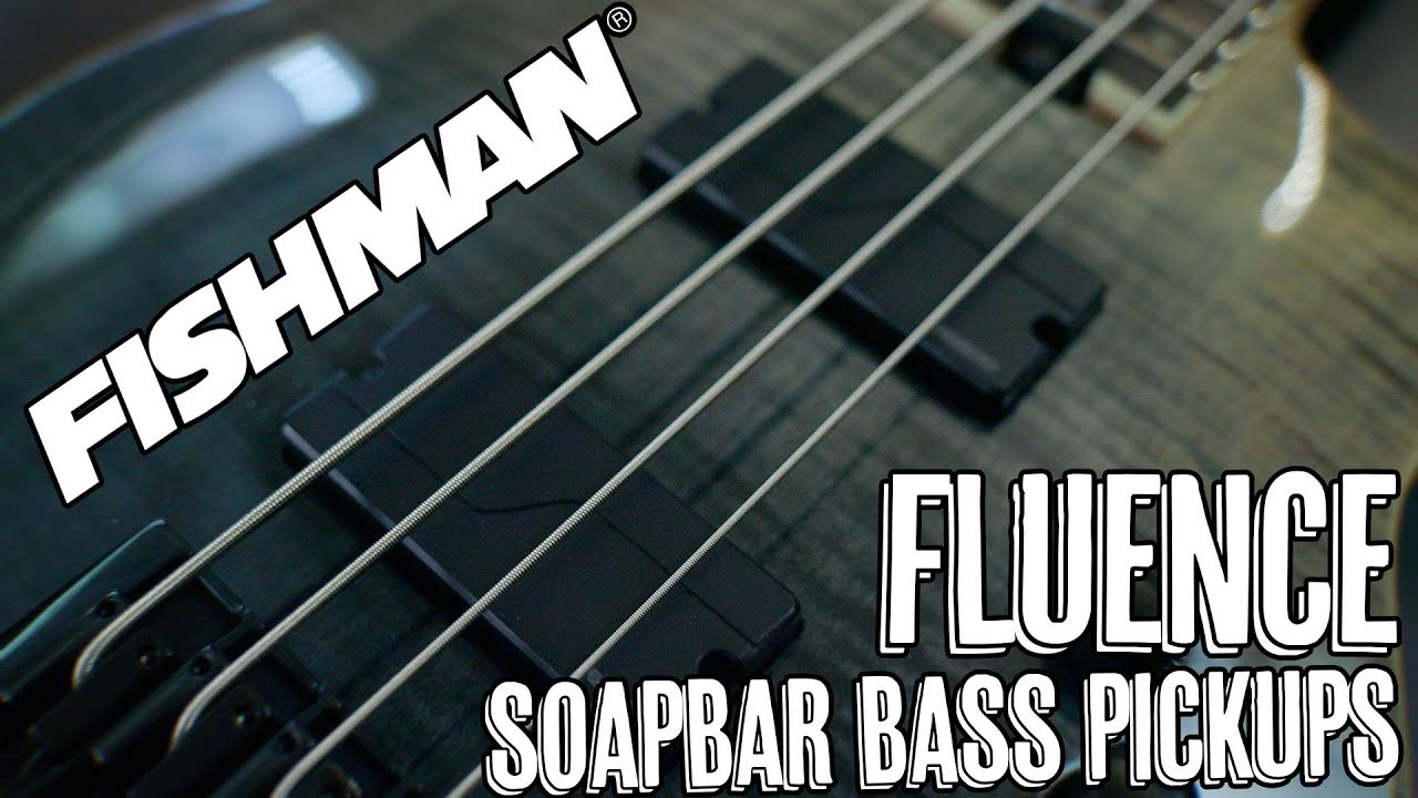 Fishman Fluence Soapbar Bass Pickups - Demo