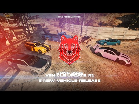Lore-Friendly JUNE 2025 UPDATE - 5 NEW VEHICLES - Showcase - GTA 5 FiveM | gom-modeling.com