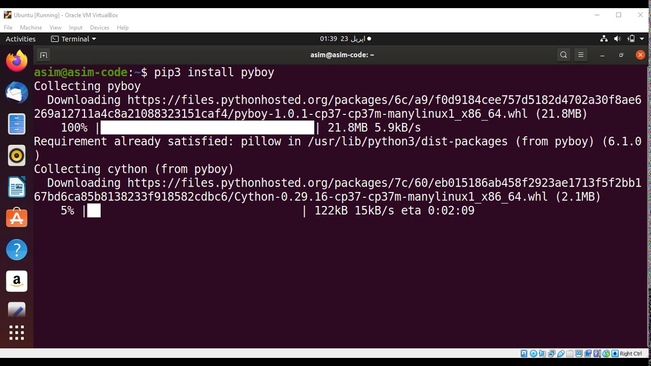 How to install Game Boy emulator PyBoy written in Python