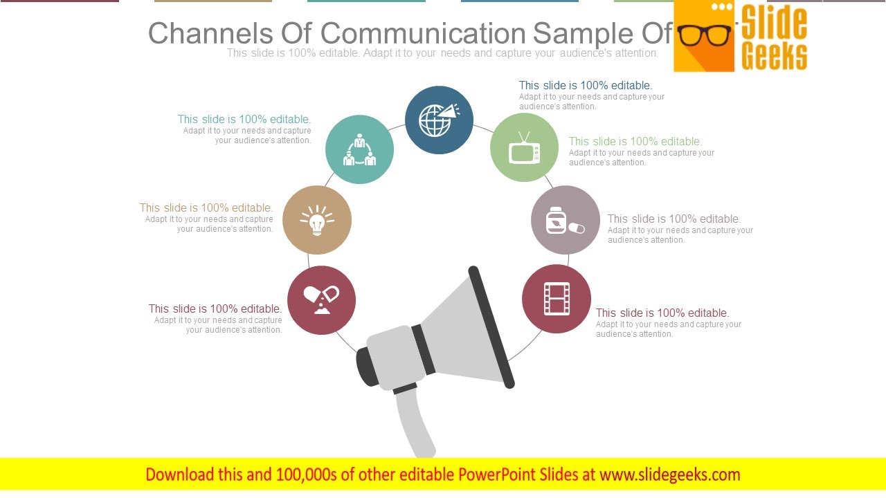 Channels Of Communication Sample Of Ppt