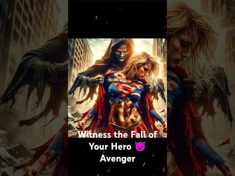 Supergirl Vs Marvel DC AII 🔥 #shorts # Witness the Fall of Your Hero #cartoon #youtube