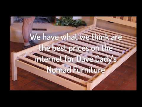 Modern Solid Wood Platform Bed Frame
