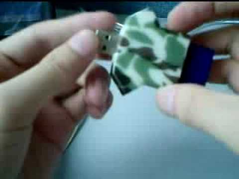 T-Shirt Design USB 2.0 SD/MMC Card Reader Writer