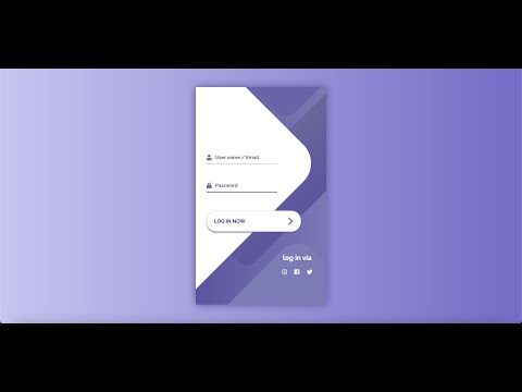 Login Form Using HTML and CSS | Mind-Blowing Codepen #11 #html #css #webdevelopment #webdesign
