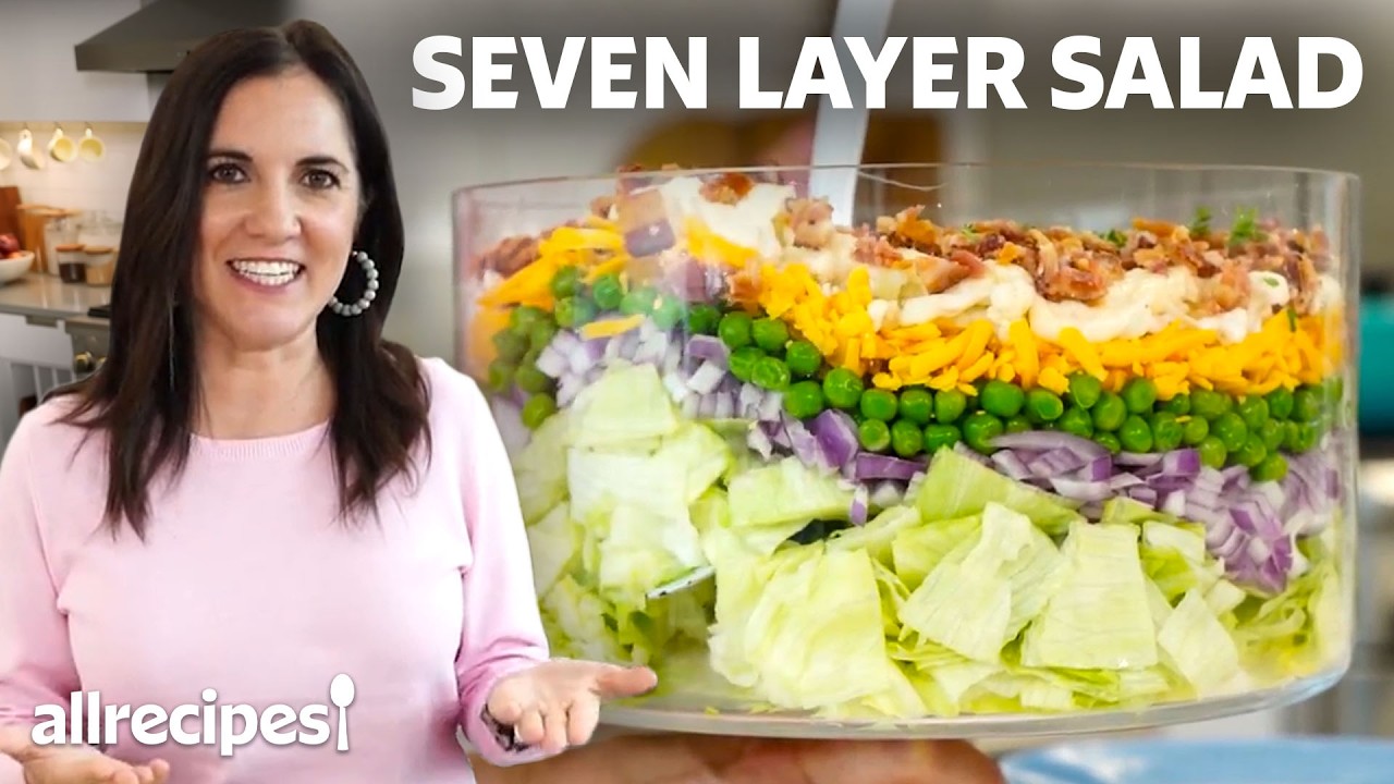 How to Make Vintage Seven Layer Salad | Allrecipes
