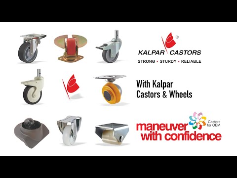 Castors & Wheels for diverse industries by Kalpar Castors