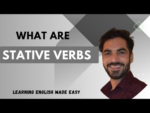 How to use Stative Verbs | Stative Verbs in defined in urdu