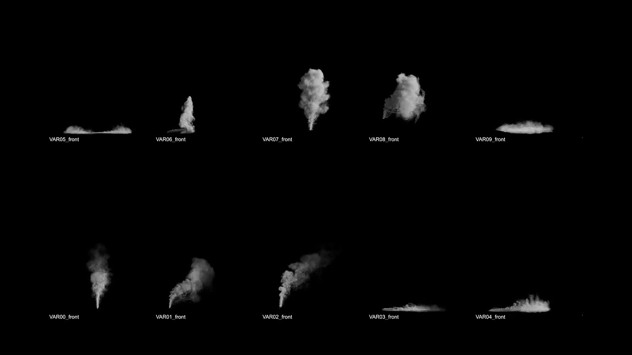 FX BackPack - Smoke Bombs Vol.1 - Contact Sheet