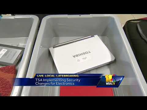 Video: New rules come to BWI-Marshall security lines