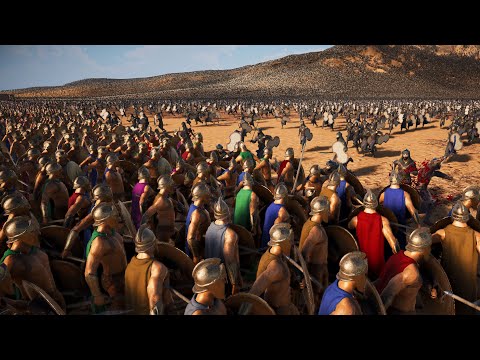 300,000 Spartans VS 5 Million Persian Soldiers! - Ultimate Epic Battle Simulator 2 UEBS 2