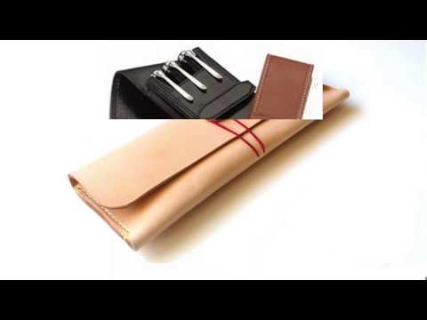 leather pen case