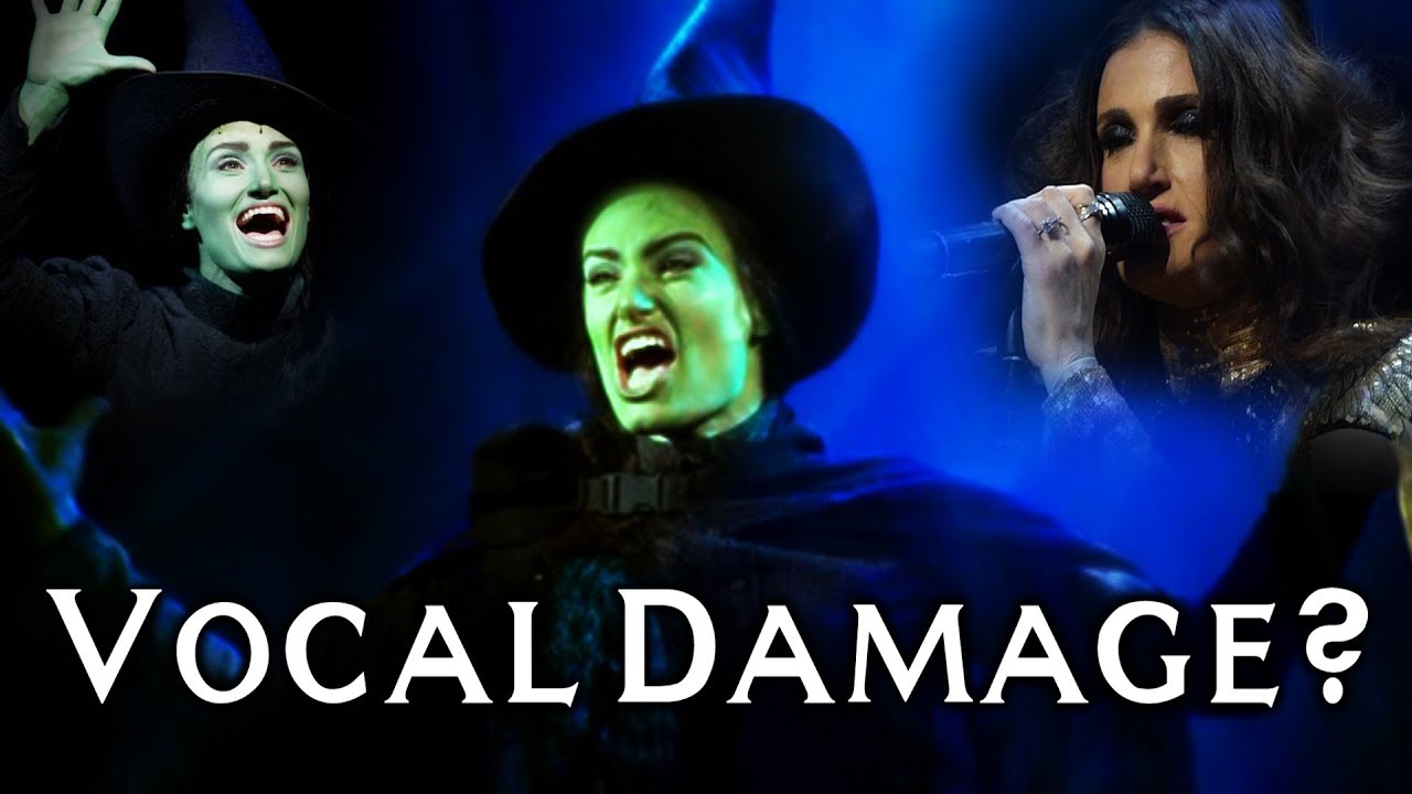 Idina Menzel FIRST vs LAST Defying Gravity