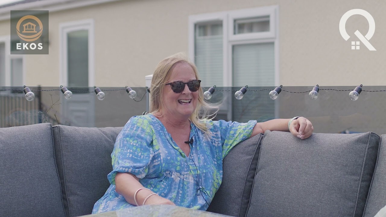 Park home resident talks about using part exchange to move to residential park in Pevensey