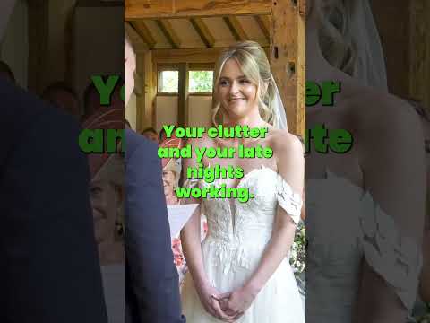 Personalised Wedding Vows I Emotive words spoken by groom