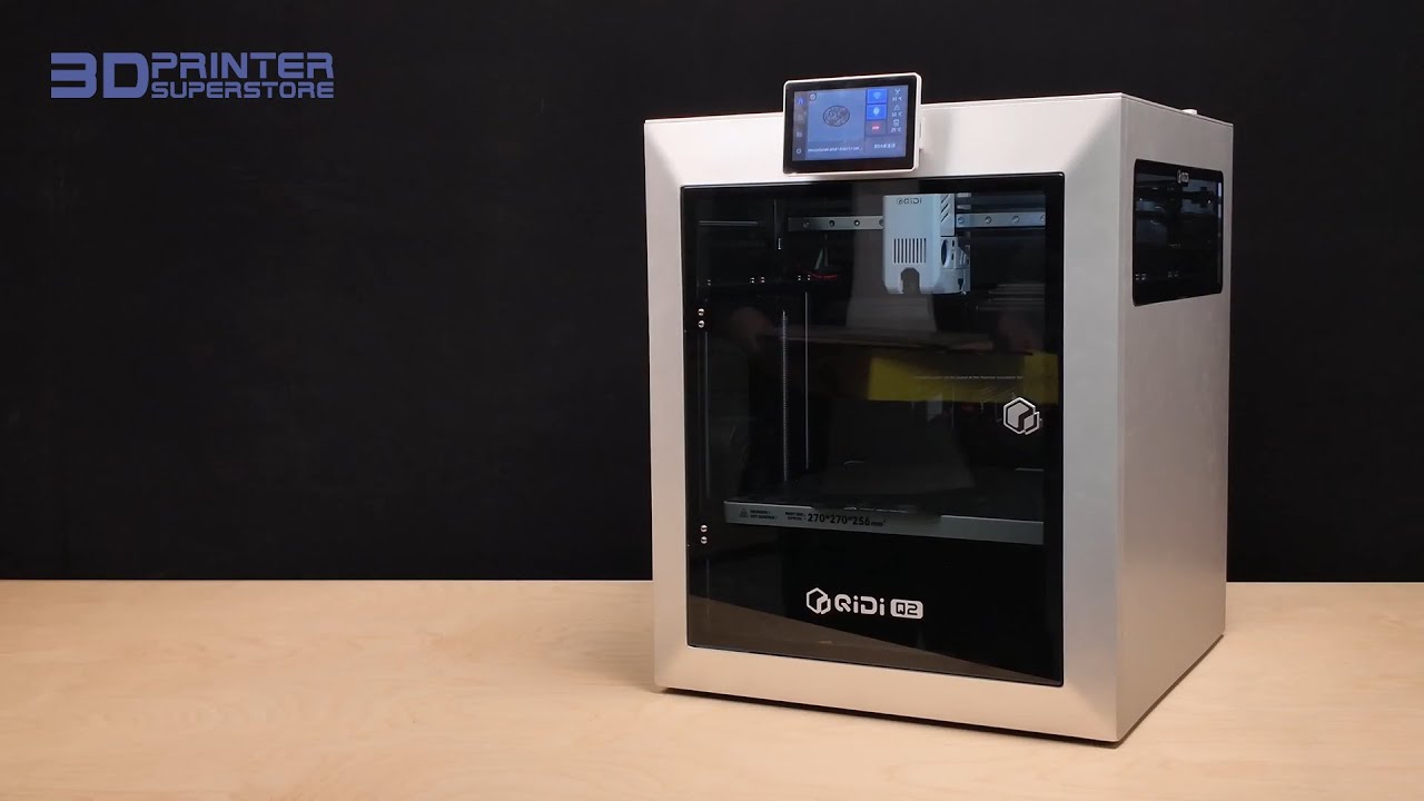 QIDI Q2 - A new benchmark for beginner and experienced 3D printer users.