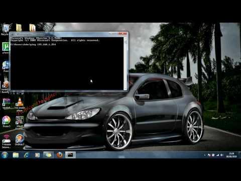 How to ping you're internal ip address On windows 7