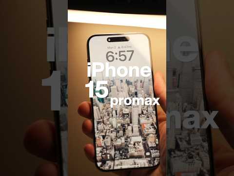10 Days with the iPhone 15 Pro Max📱👀