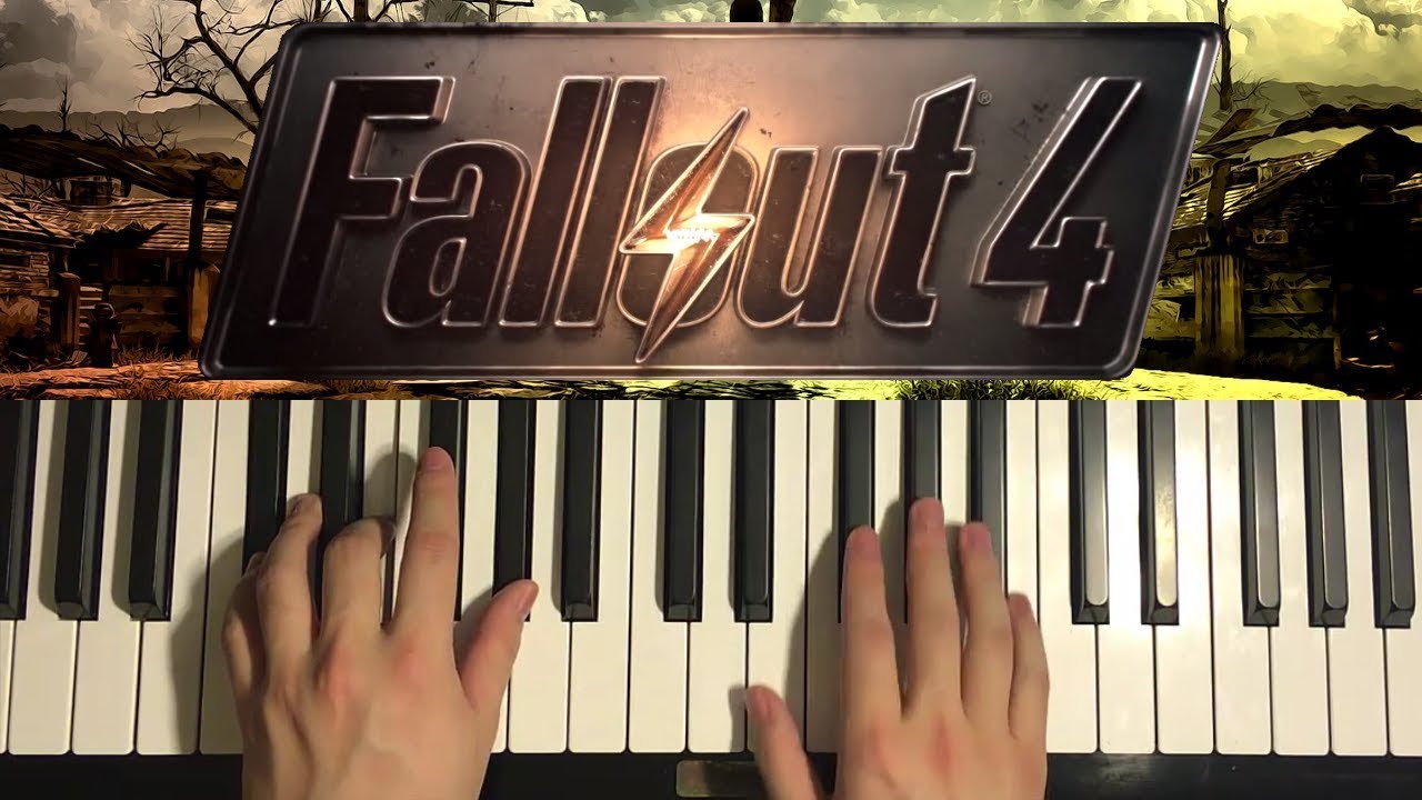 Fallout 4 - Main Theme (PIANO TUTORIAL LESSON)