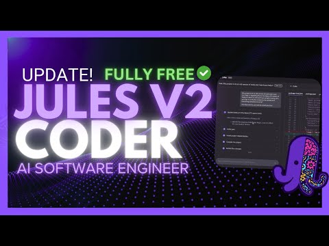 Google Jules v2 UPDATE: FULLY FREE Async AI Coder Is INSANE! RIP Codex and Copilot!