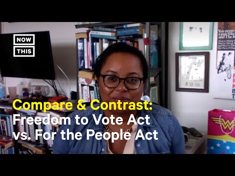 The Difference Between the Freedom to Vote Act and the For the People Act