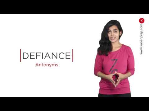 IELTS | Words made easy-Defiance