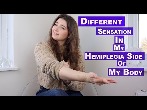 Different sensation in my hemiplegia side of my body