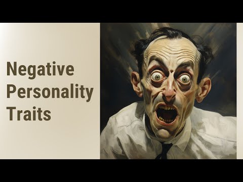 Understanding Negative Personality Traits in English