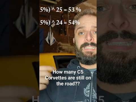 Finding out how many C5 Corvettes are still in existence..