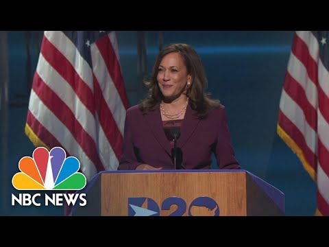 Watch Sen. Kamala Harris' Full Remarks At The 2020 DNC | NBC News