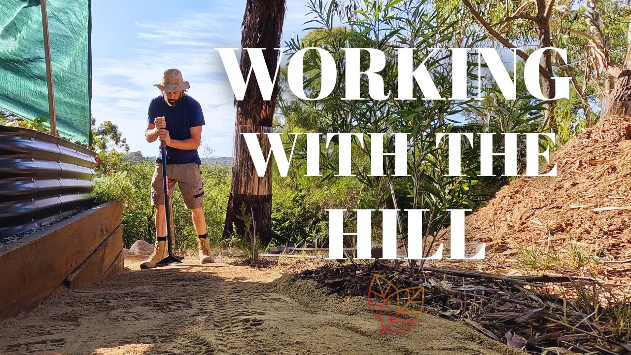 Natural Erosion-Proof Paths on a Steep Slope