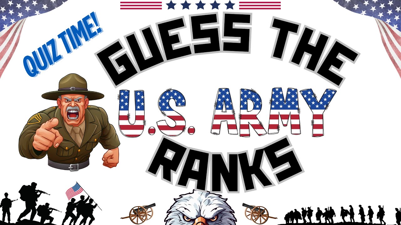 Can You Guess All the U.S. Army Ranks? 🇺🇸 | Military Rank Quiz Challenge!