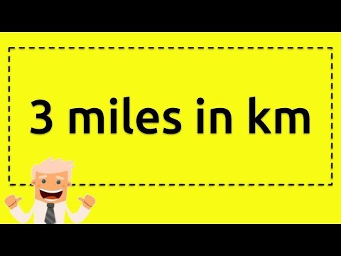 3 miles in km