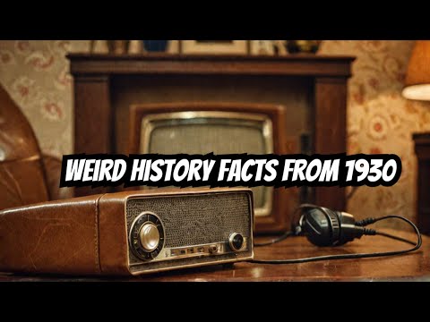 The Weirdest History Facts From 1930