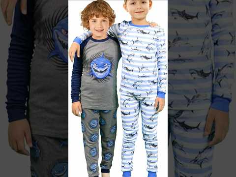 KikizYe Little Big Boys Girls Pajamas Set Kids PJs 100% Cotton Sleepwear