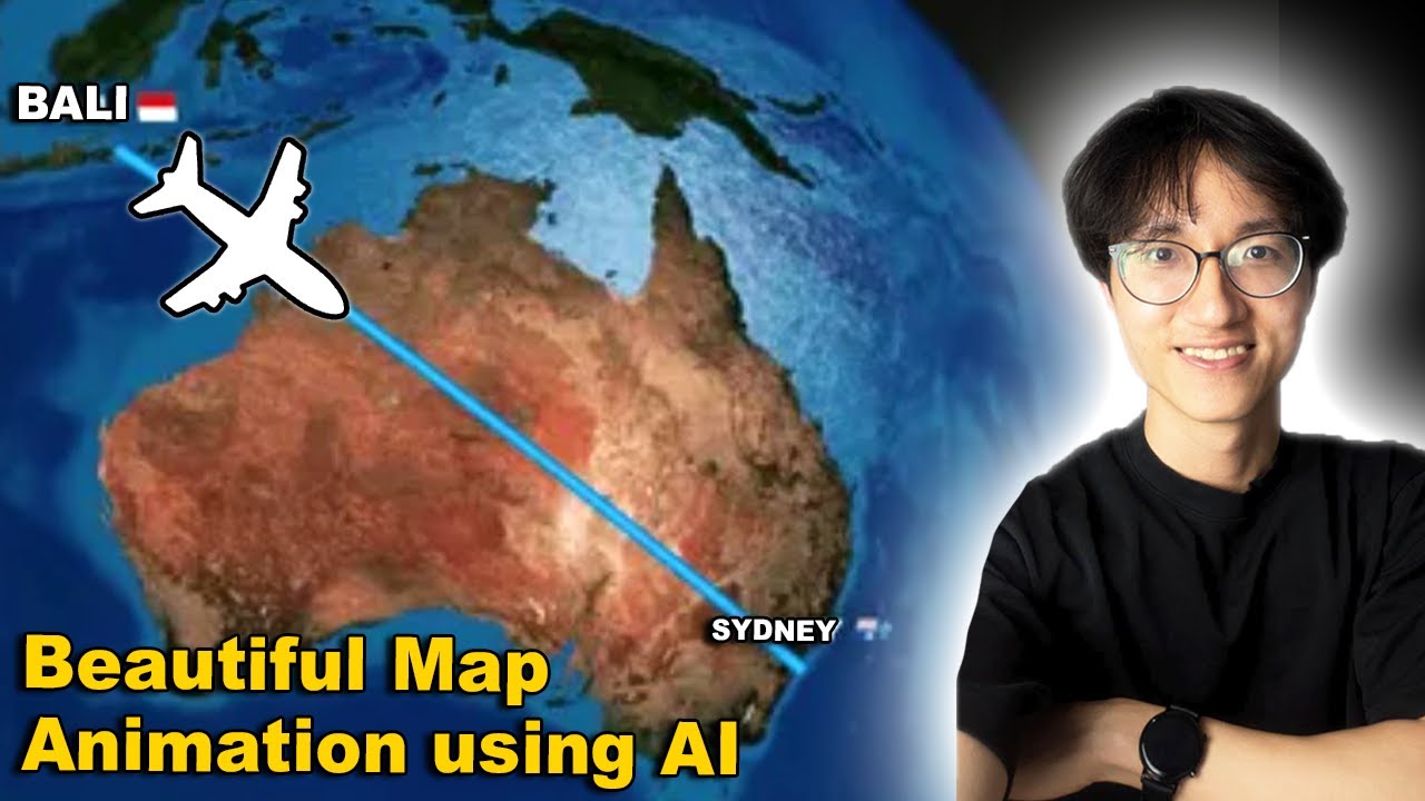 How to Make Travel Map Animations using AI (Free, Fast, Easy)