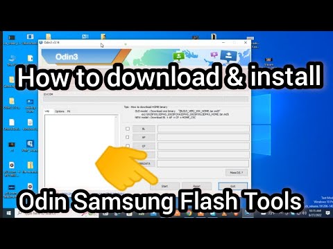 Odin Samsung Flash Tools How to Install in Your laptop and PC 2022 Step By Step