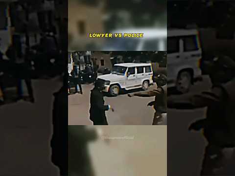 power of lawyer 😱 vs police 🚨🇮🇳🙏#respect #powerful #police #short #short