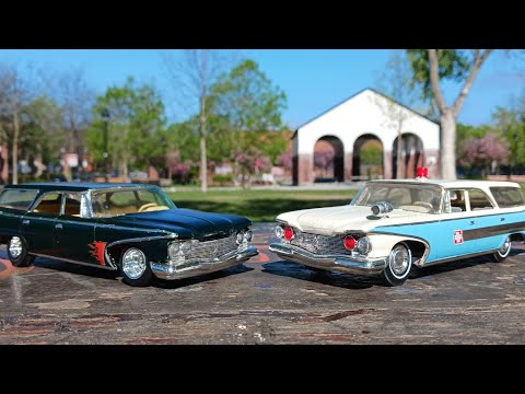 5 14 23 MY 2 JOHAN '60 PLYMOUTH WAGON VINTAGE MODELS