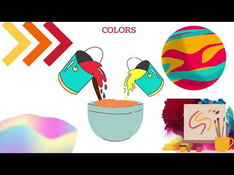Let's Learn Colors! #canva #colors #kids #red #green #blue #animation
