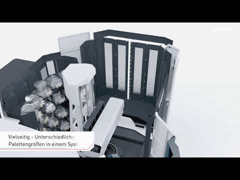 PH Cell – Modulares Palettenhandling für bis zu 40 Paletten von DMG MORI