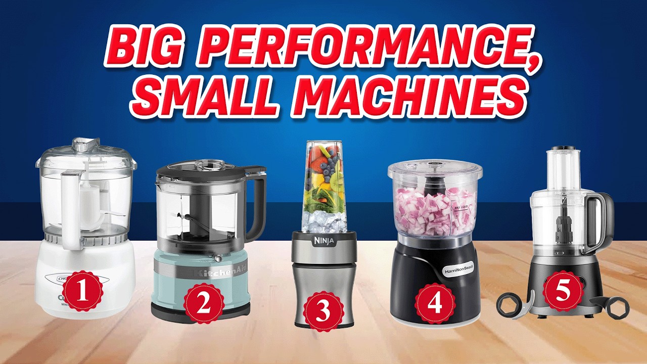 Best Small Food Processor 2026: Top 5 Mini Machines That Save You Serious Time