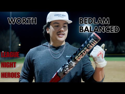 Hitting with the new 2025 WORTH BEDLAM BALANCED 1PC | LNH Slow-Pitch Softball Bat Review