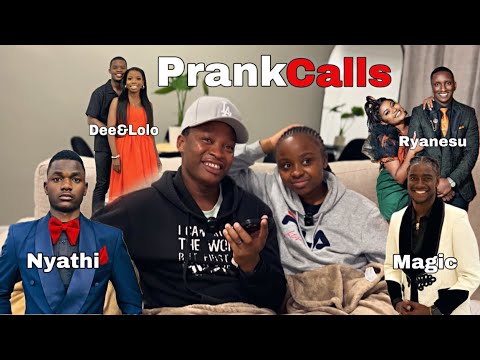PRANK CALLING OUR CELEBRITY FRIENDS 😂 *Funny*🇿🇼