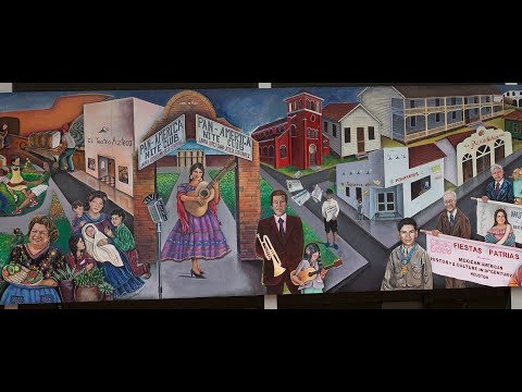 Mexican-American History & Culture in 20th Century Houston Mural at The Heritage Society