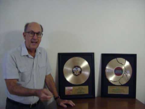Custom Gold Record with Customized Plaque Award Trophy Platinum
