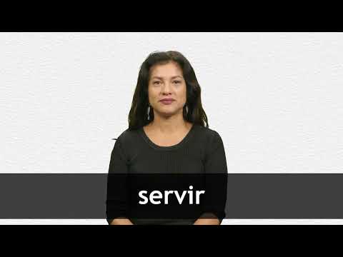 English Translation of “SERVIR” | Collins Spanish-English Dictionary
