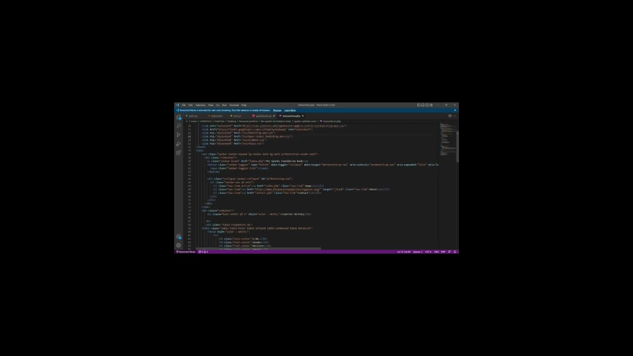 Basic Banking System