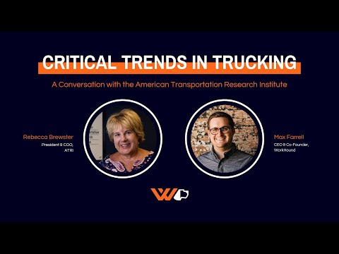 Critical Issues in Trucking: A Conversation with the American Transportation Research Institute