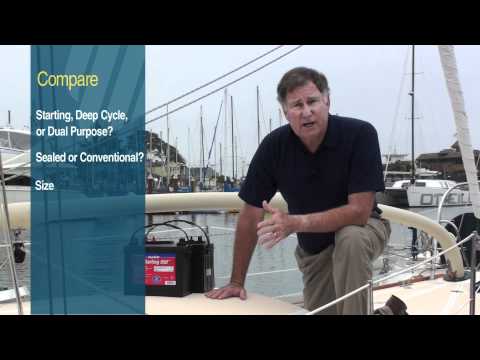 Buyer's Guide to Marine Batteries